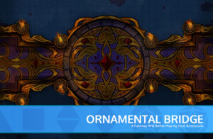 Ornamental Bridge - D&D Map for Roll20 And Tabletop - Dice Grimorium