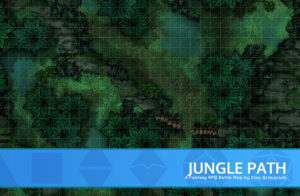 Jungle Path - D&D Map for Roll20 And Tabletop - Dice Grimorium