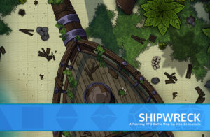 Shipwreck - D&D Map for Roll20 And Tabletop - Dice Grimorium