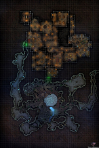Assassins' Guild Hideout - D&D Map for Roll20 And Tabletop - Dice Grimorium